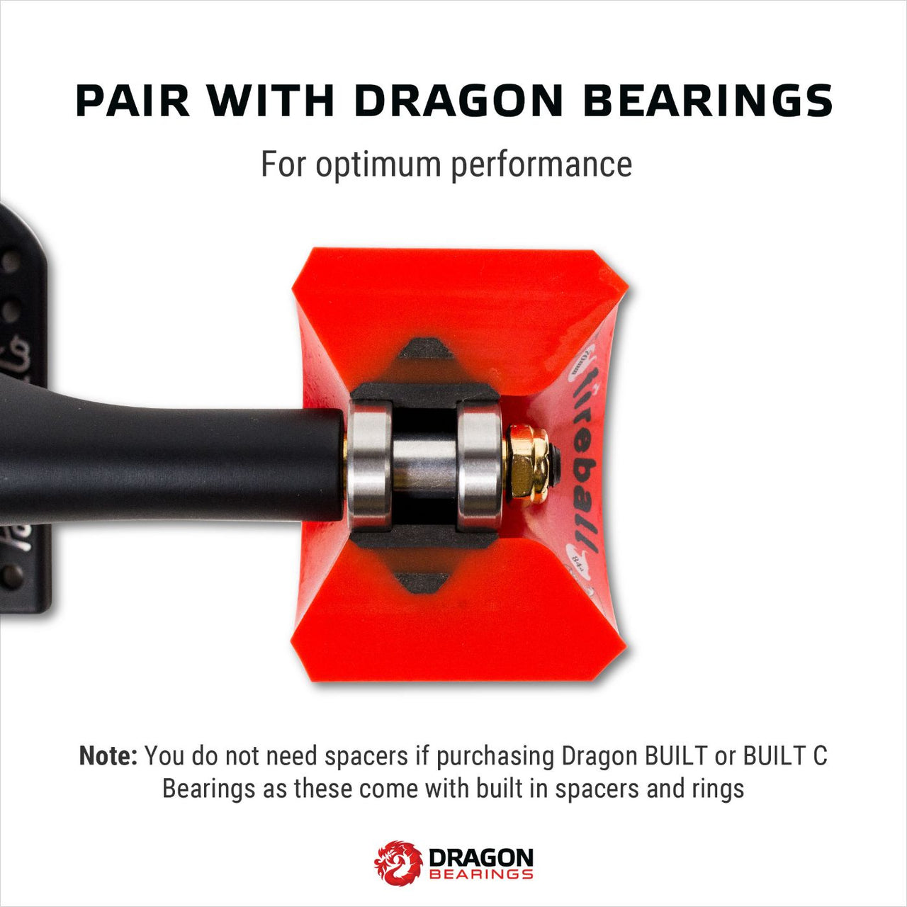 Fireball Dragon Spacers and Speed Rings, Silver – Fireball Supply