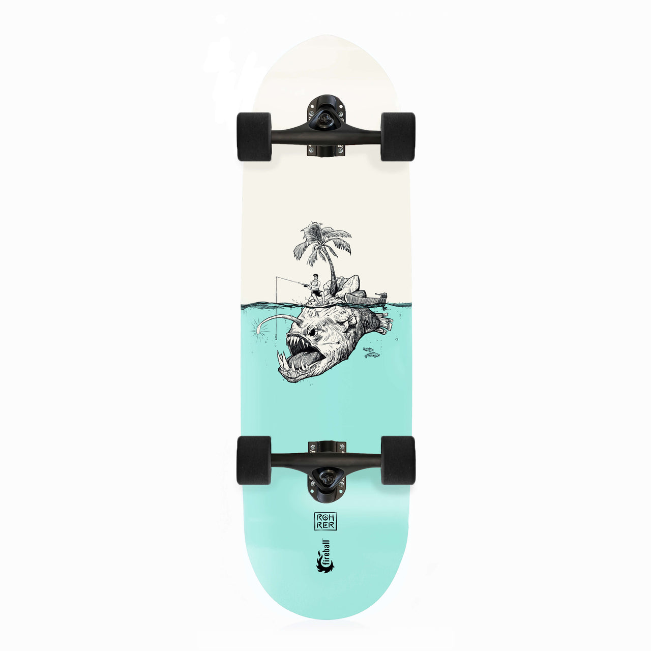 Rohrer Mini Cruiser Artist Series Skateboard – Fireball Supply