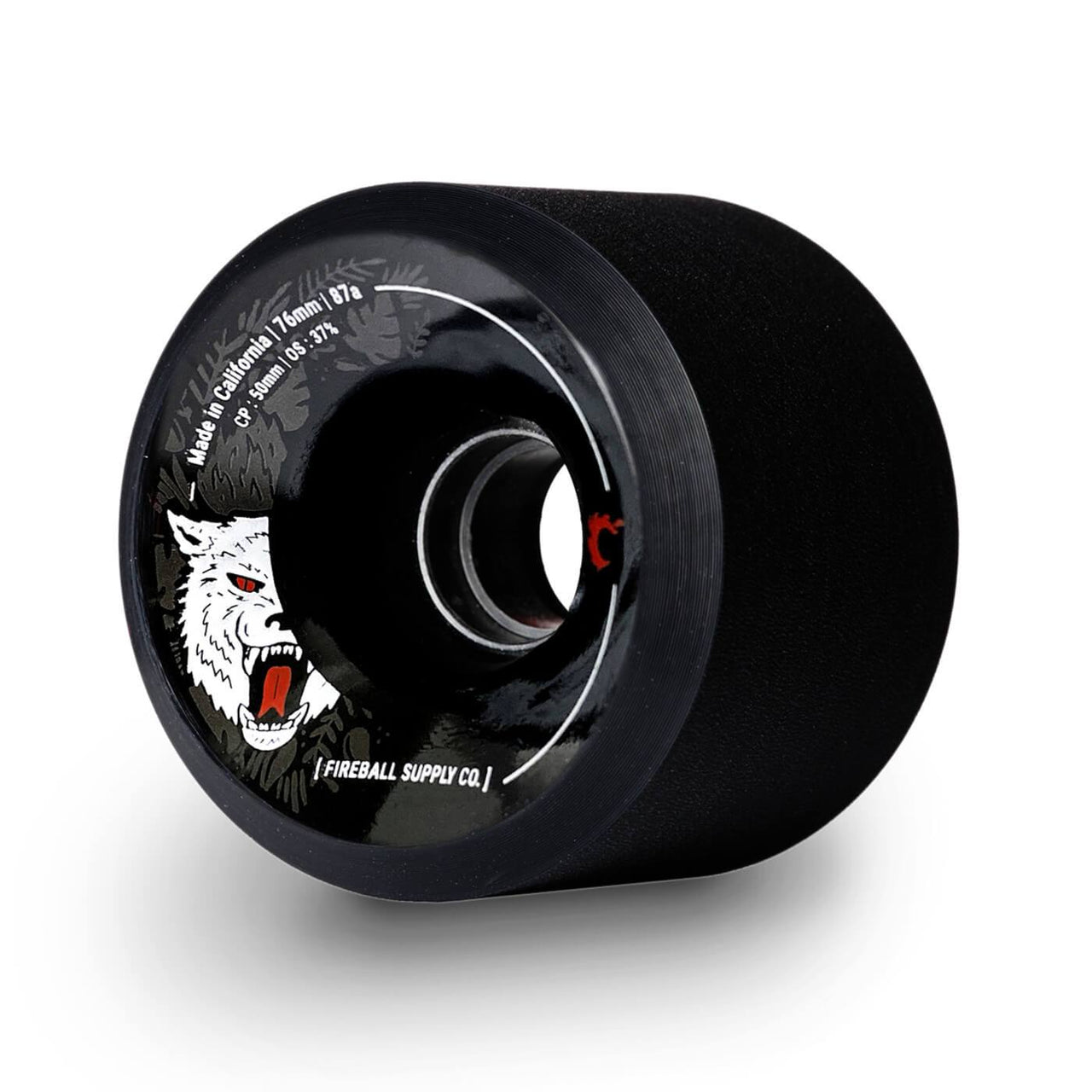 Fireball BEAST Longboard Wheels, 76mm, Black – Fireball Supply